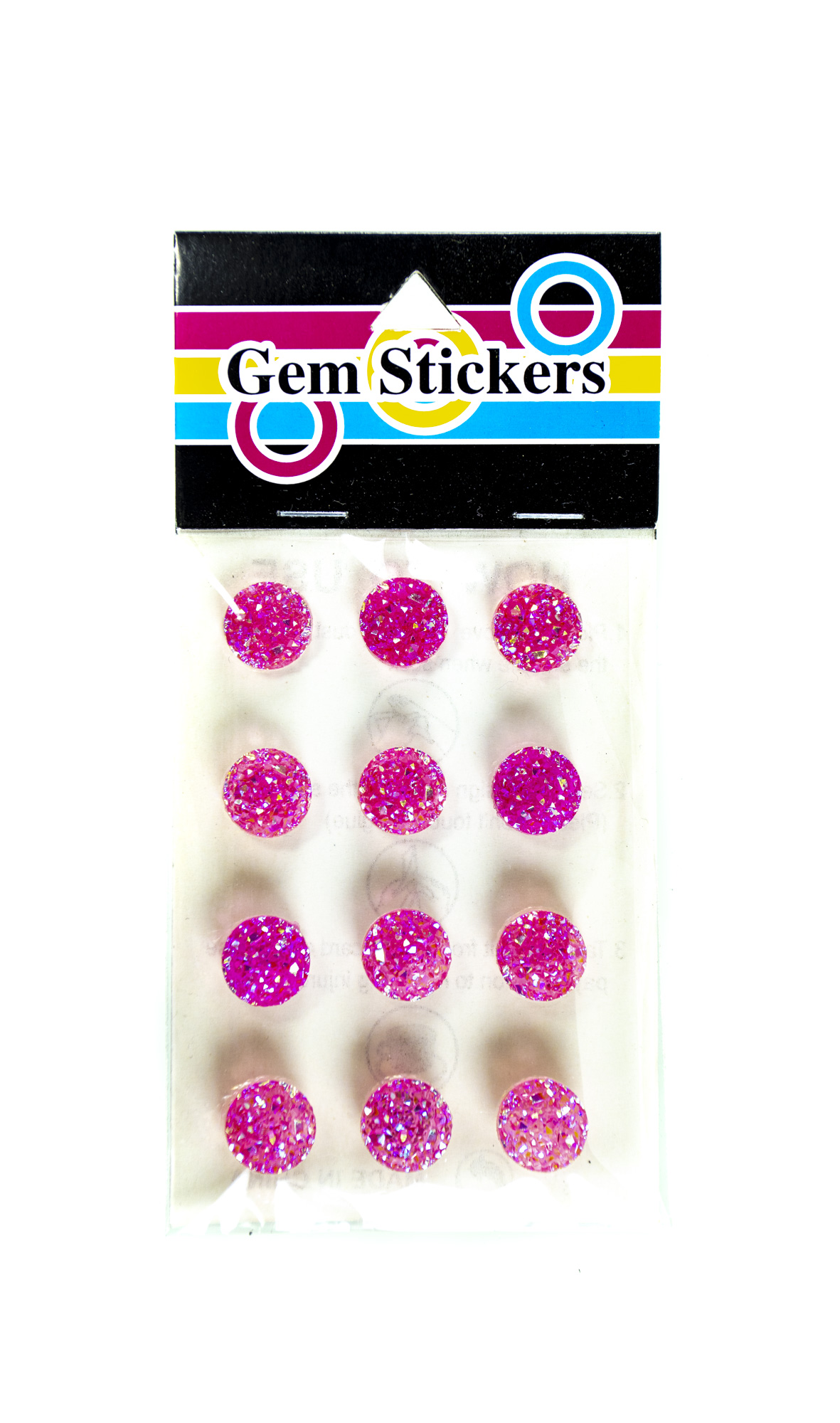 STICKERS TIPO BOTON X12 art.913017 – CD-TIGRE SRL